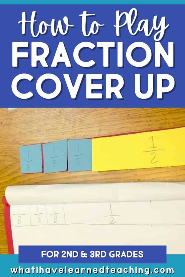 Fraction Cover-Up Game: A Hands-On Activity for Fractions