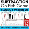 Subtraction Go Fish: A Hands-On Way to Build Fact Fluency