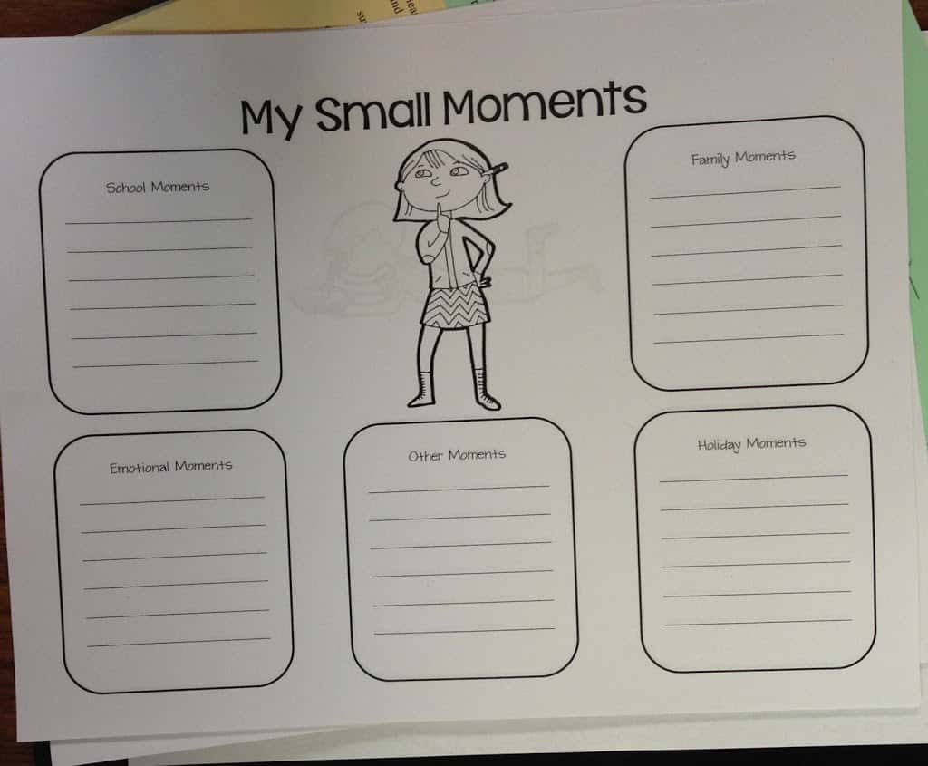 Personal Narrative Prewriting Watermelon Vs Seed Ideas Small Moments Personal Narrative Prewriting Watermelon Vs Seed Ideas Small Moments