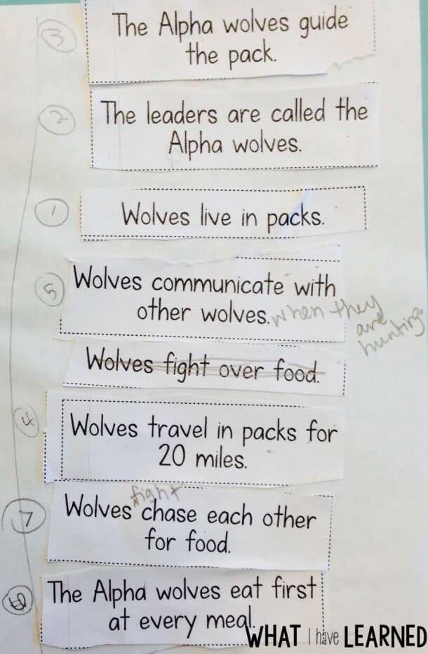 Finding Related Facts in Informational Writing