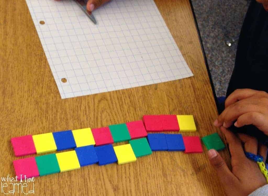 Building Arrays and Using an Area Model in Multiplication