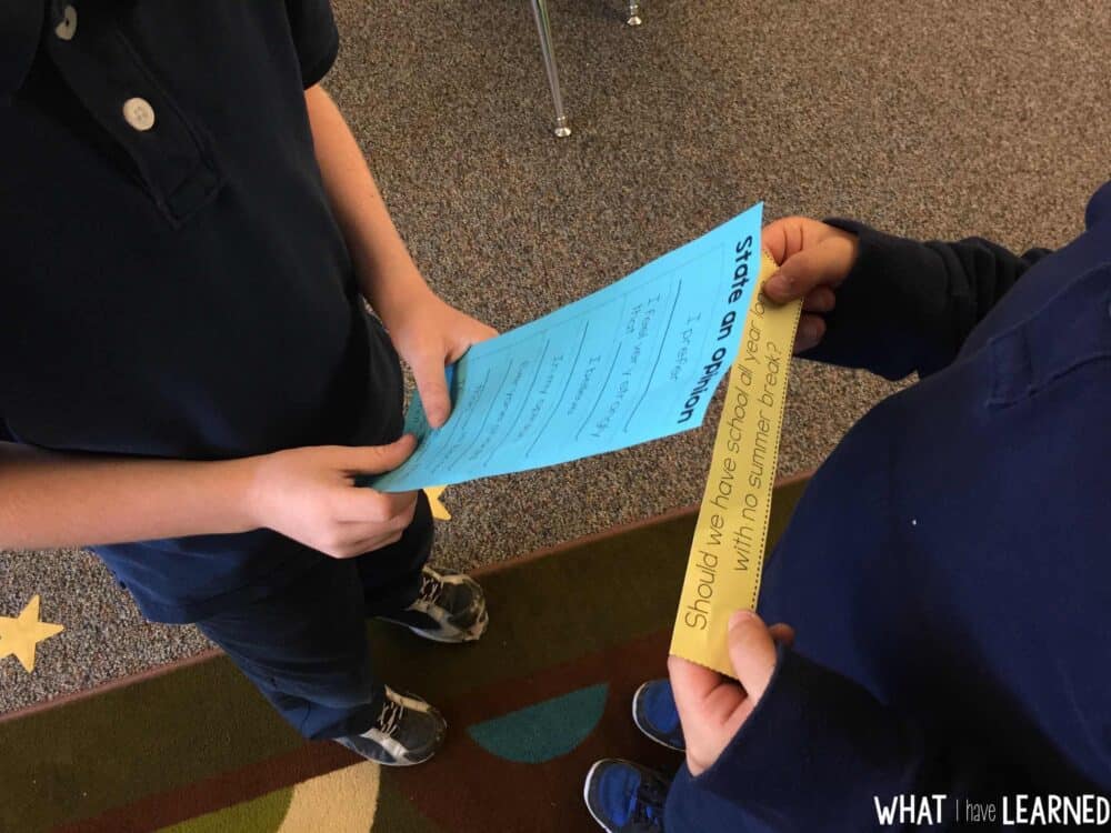 Opinion Writing Unit for 2nd Grade