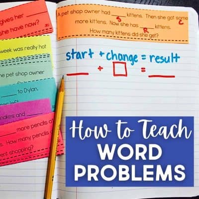 Word Problems in Math: Strategies, Types, and Teaching Tips