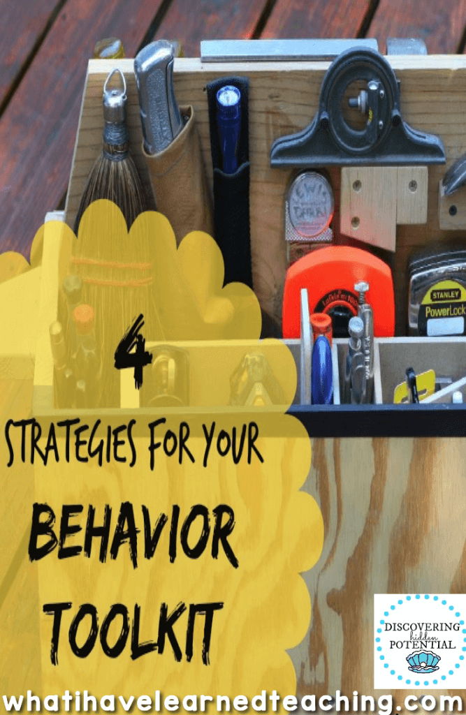 4 Strategies for Your Behavior Toolkit