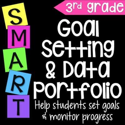 Goal Setting and Data Portfolio for Third Grade