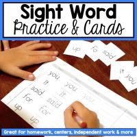 24 Hands-on Sight Word Activities for Kindergarten