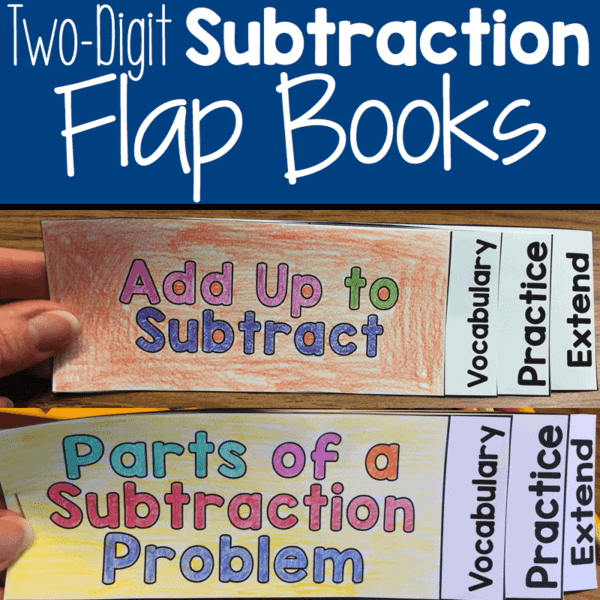 Two-Digit Subtraction Anchor Chart