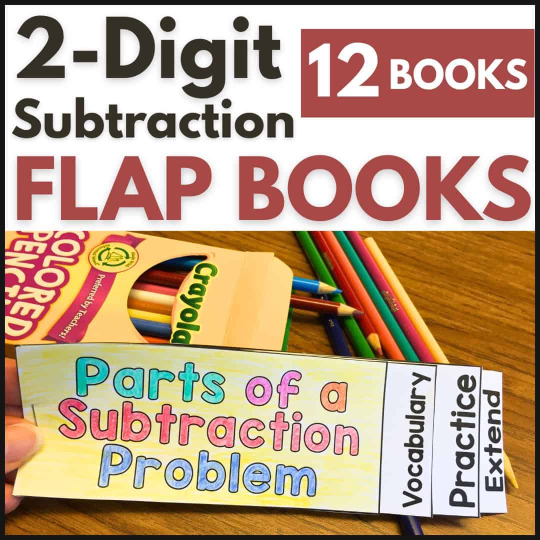 Two-Digit Subtraction Anchor Chart