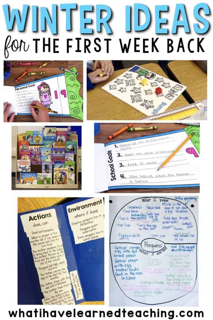 Classroom Activities After Holiday Break