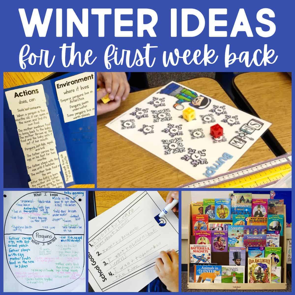 Classroom Activities After Holiday Break