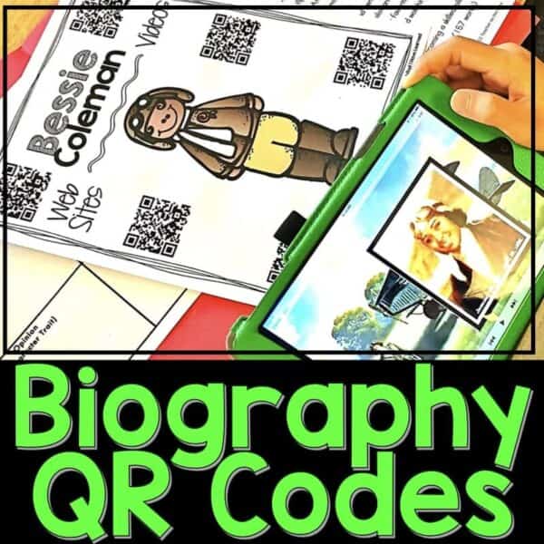 Biography Research QR Codes for Scaffolding Students' Research