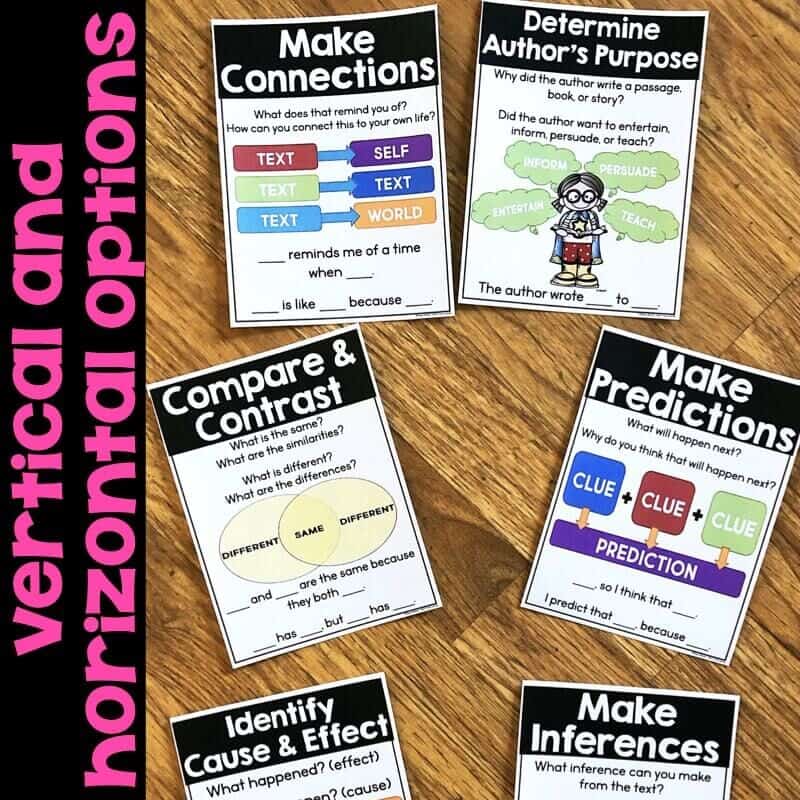 Reading Comprehension Posters