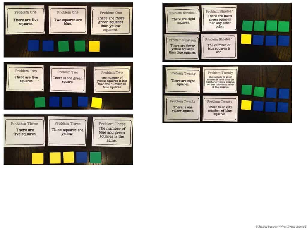 Cooperative Learning through Problem Solving Math Activities