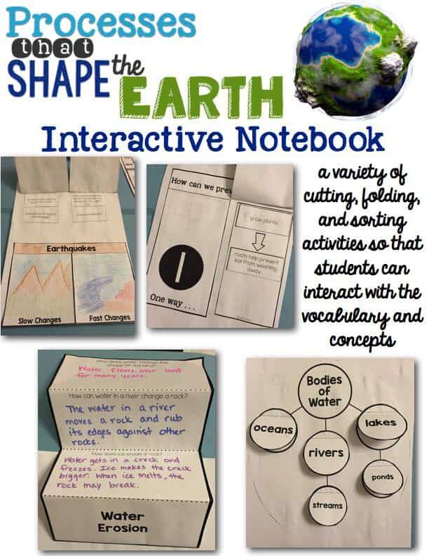 Earth Processes Worksheets