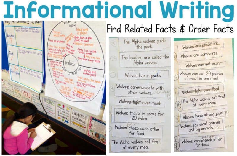 6 Tips to Teach Informational Writing to Elementary Students