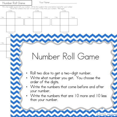 Numbers 0-120 Place Value Activities & Games