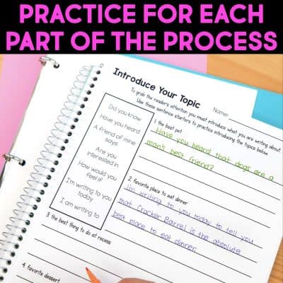 Opinion Writing Unit | 2nd & 3rd Grade Common Core Writing Resource
