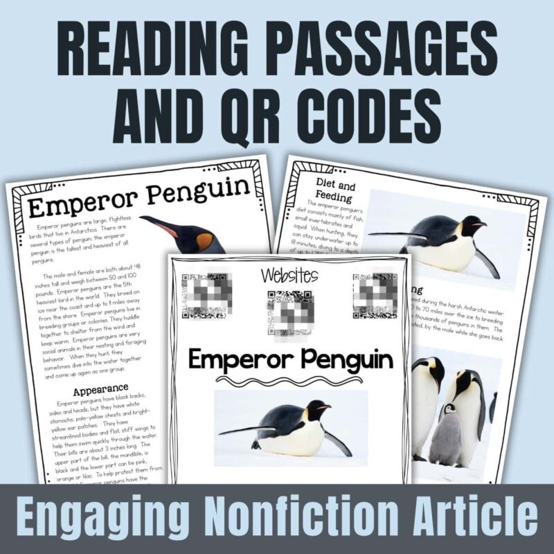 Emperor Penguins Informational Article