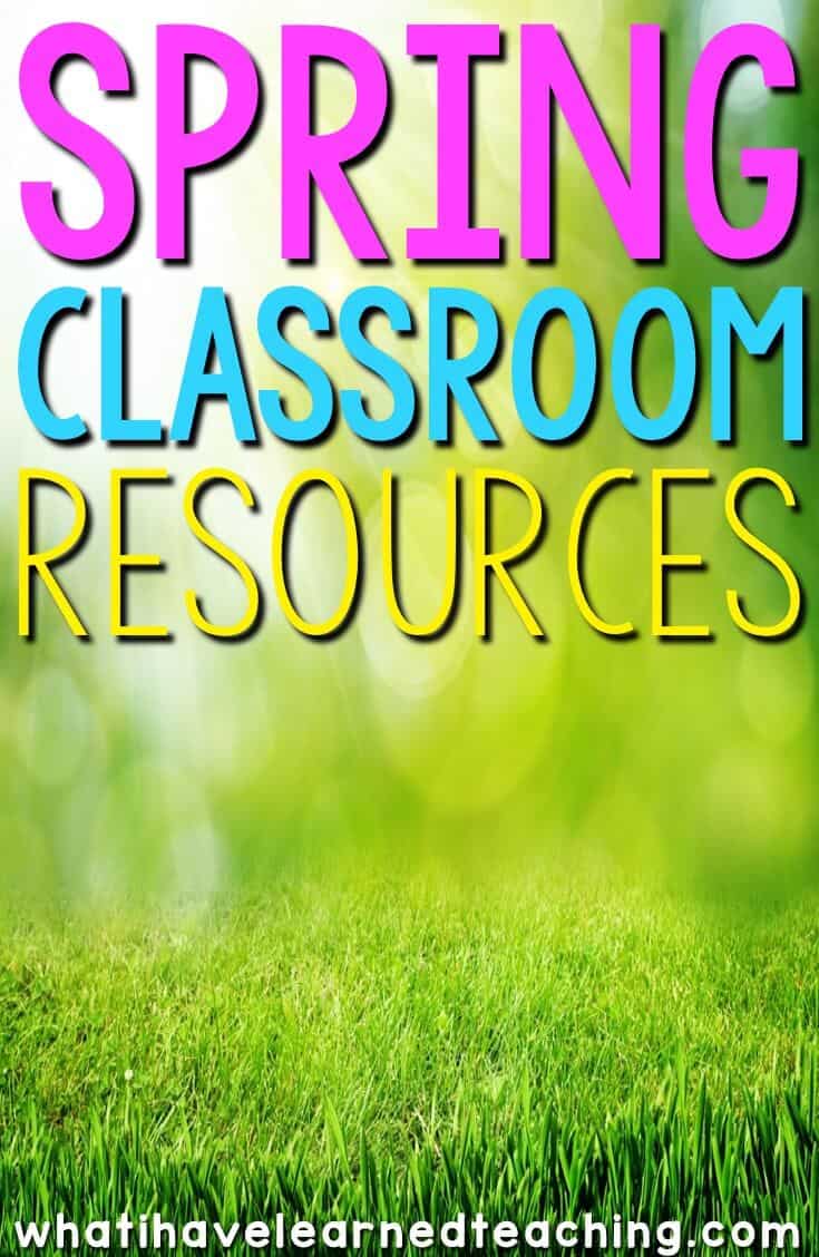 Spring Classroom Resources for Second Through Fifth Grade