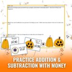 October and Halloween - Money Matching and Word Problems