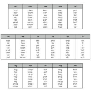 Word Family Wheels & Making Words Wheels | Phonics Word Work Activities