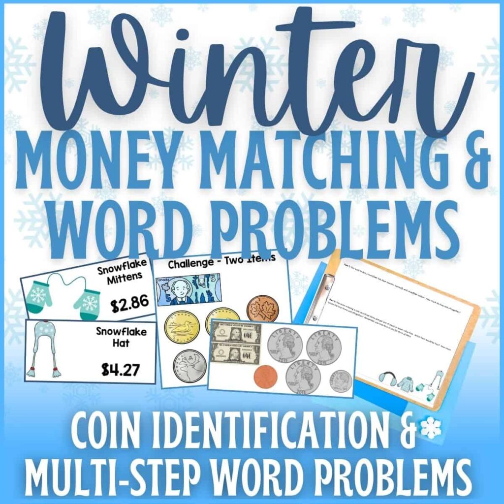 Money Matching and Word Problems BUNDLE