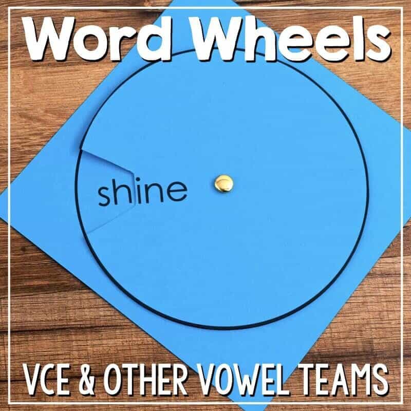 Word Family Wheel and Making Words Wheels - Long Vowels