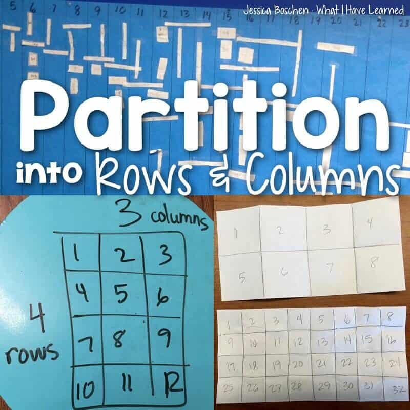 Partition Rectangles into Rows and Columns