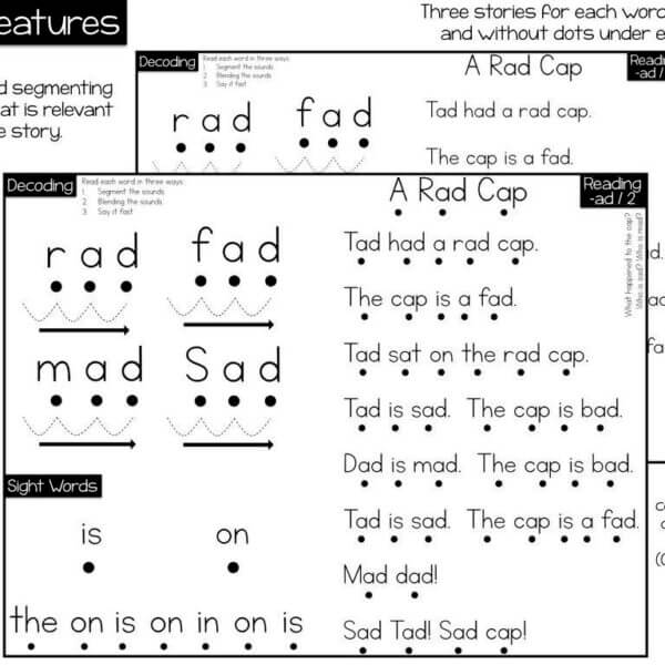 CVC Decodable Phonics Passages | Word Family Reading Fluency ...
