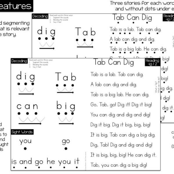 CVC Decodable Phonics Passages | Word Family Reading Fluency ...