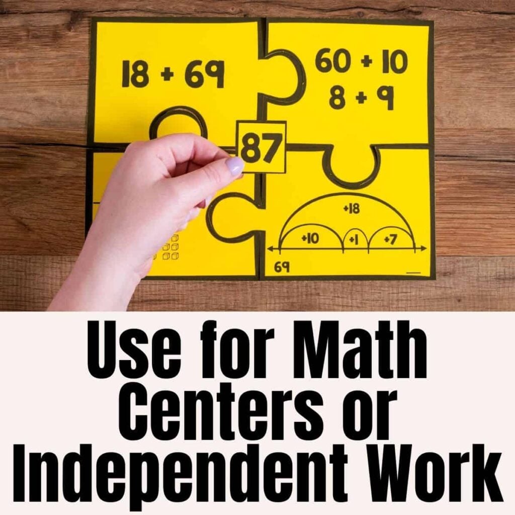 Two-Digit Addition Number Puzzles