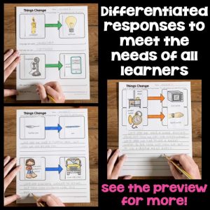 Long Ago & Now - Compare and Contrast Artifacts and Writing