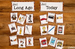 Long Ago and Today Social Studies Unit for Second Grade