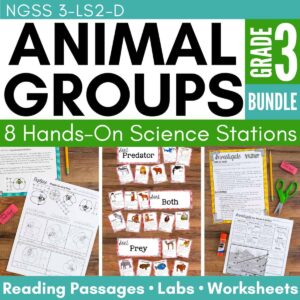 Animal Group Survival (3rd Grade Science & Behavior)