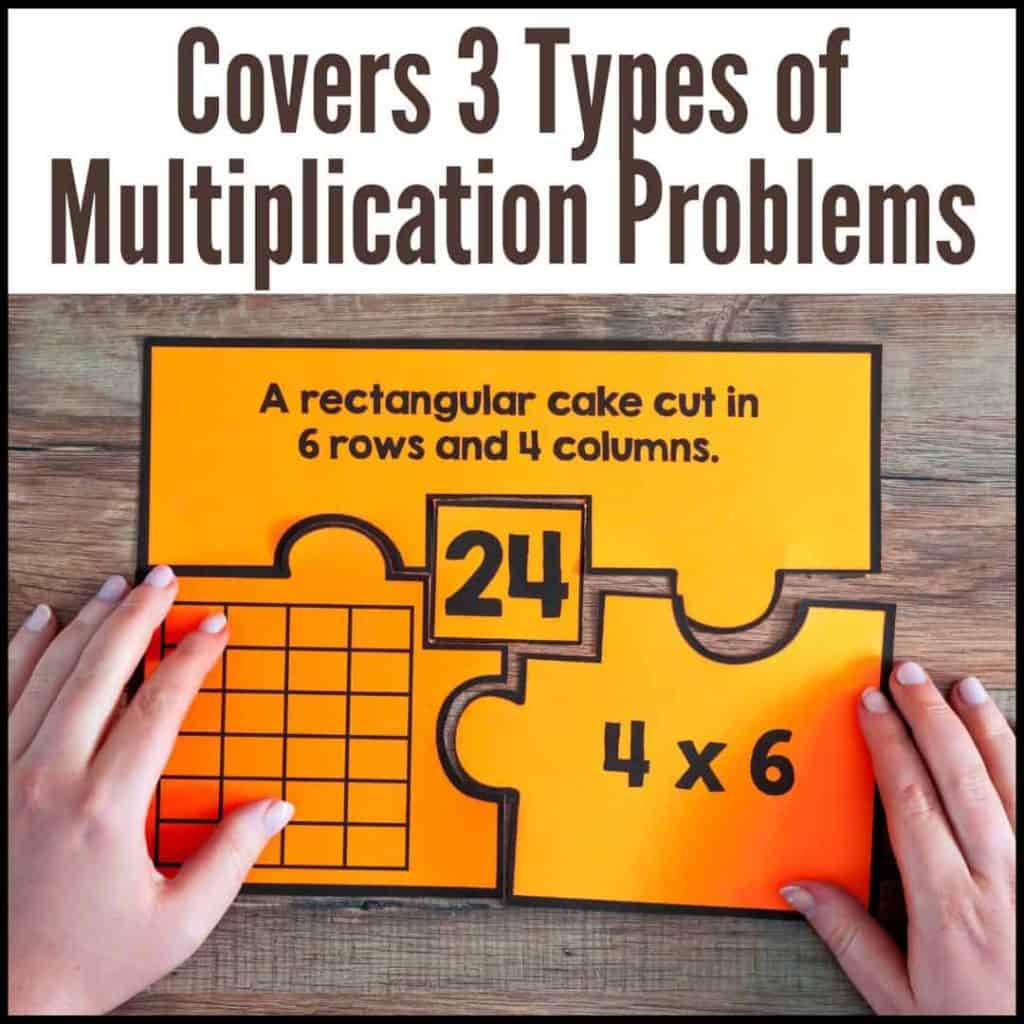 Interpret Multiplication Number Puzzles - OA1