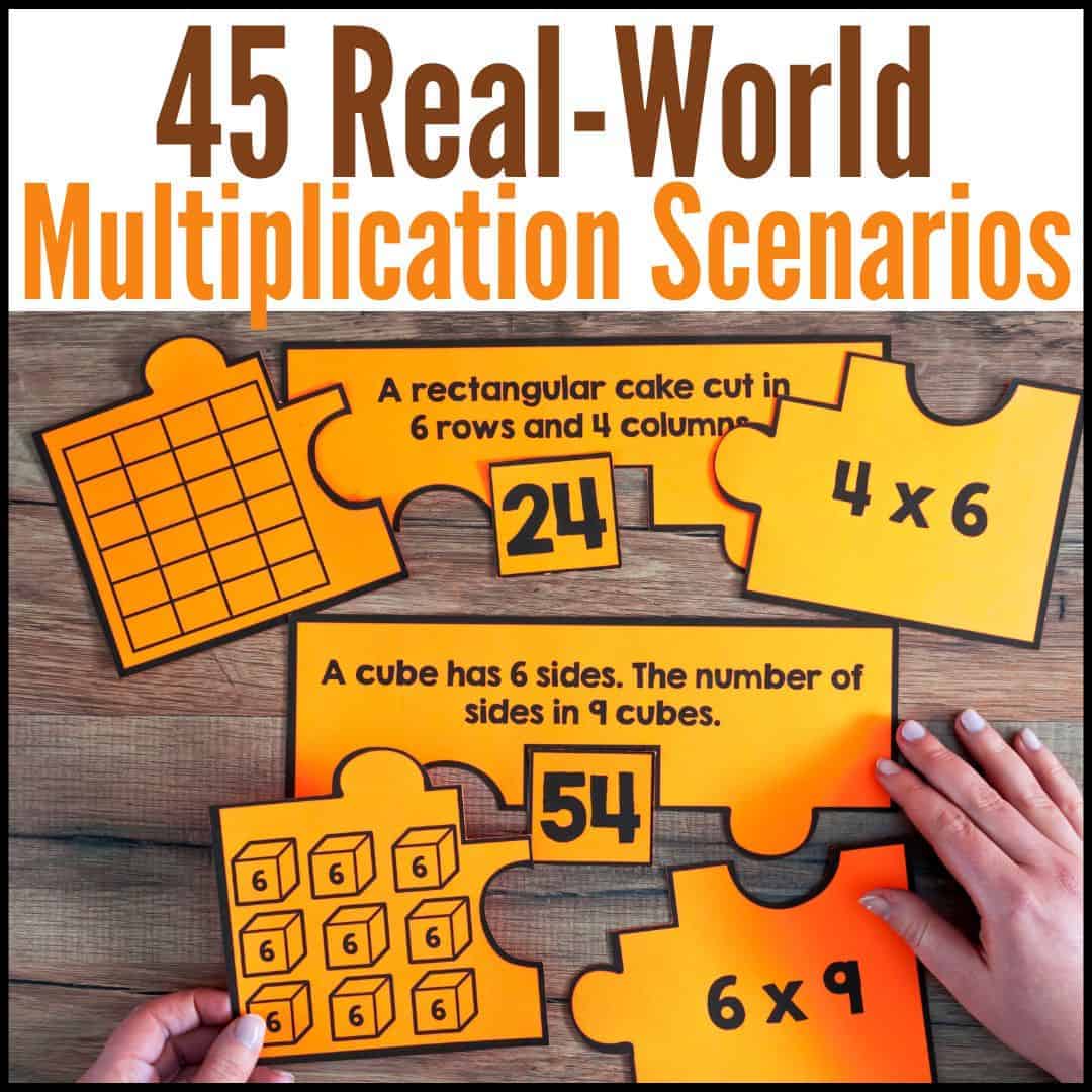 Interpret Multiplication Number Puzzles - OA1
