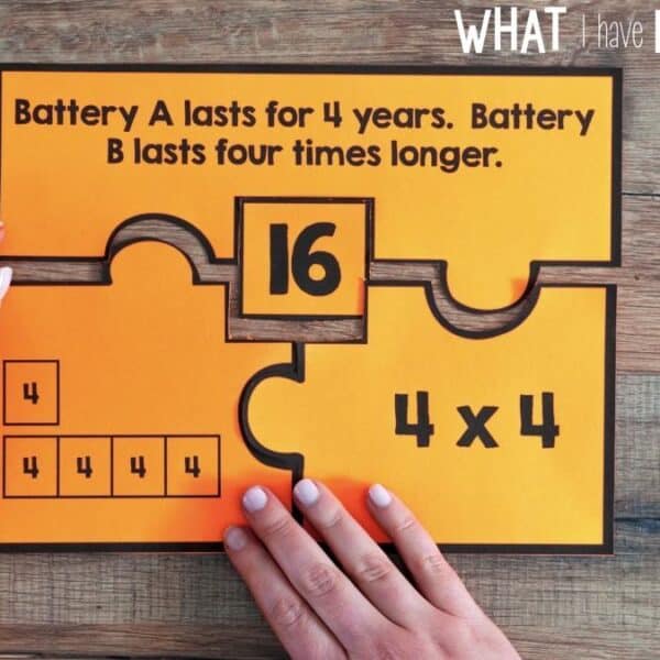 Third Grade Number Puzzles BUNDLE