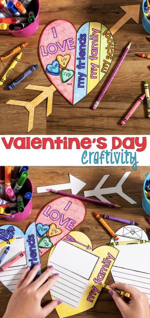 Valentine's Day Flap Book