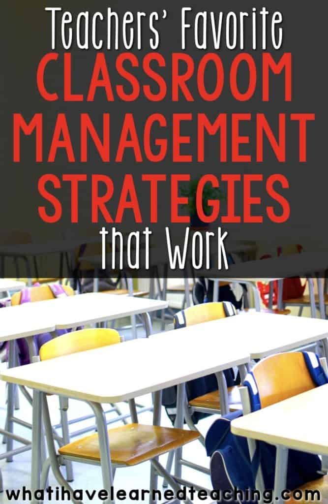Top Classroom Management Strategies for Elementary