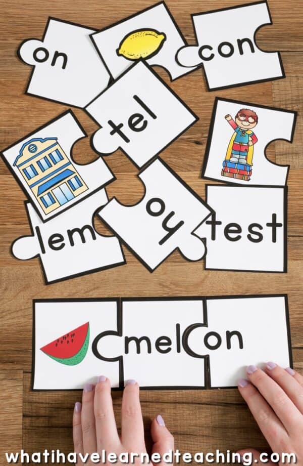 Open and Closed Syllables Games and Activities