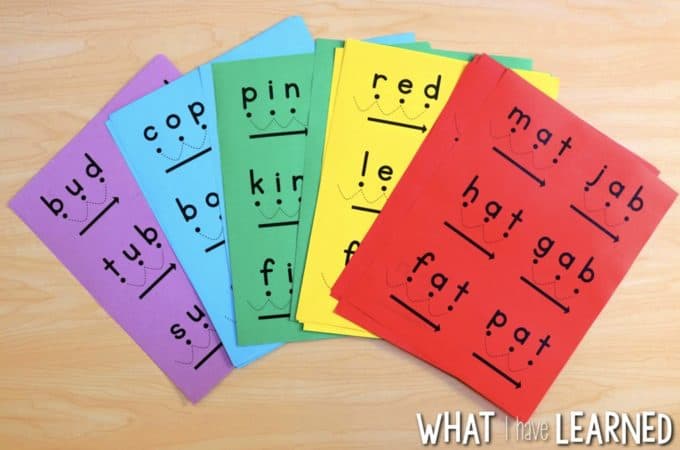 How to Print the Blending Cards in a Variety of Formats