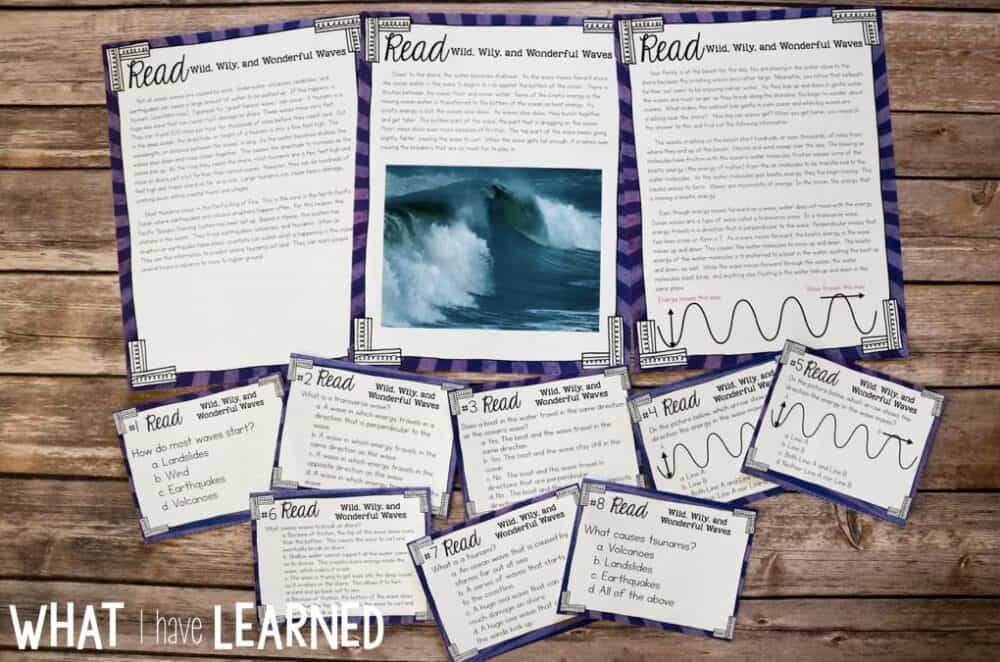 Making Waves: Sound Wave Properties Fourth Grade Science Stations