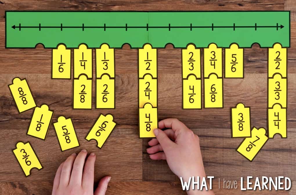 Fraction Number Puzzles For Third Grade Fraction Number Puzzles For Third Grade