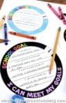 Goal Setting Craft for Elementary Students