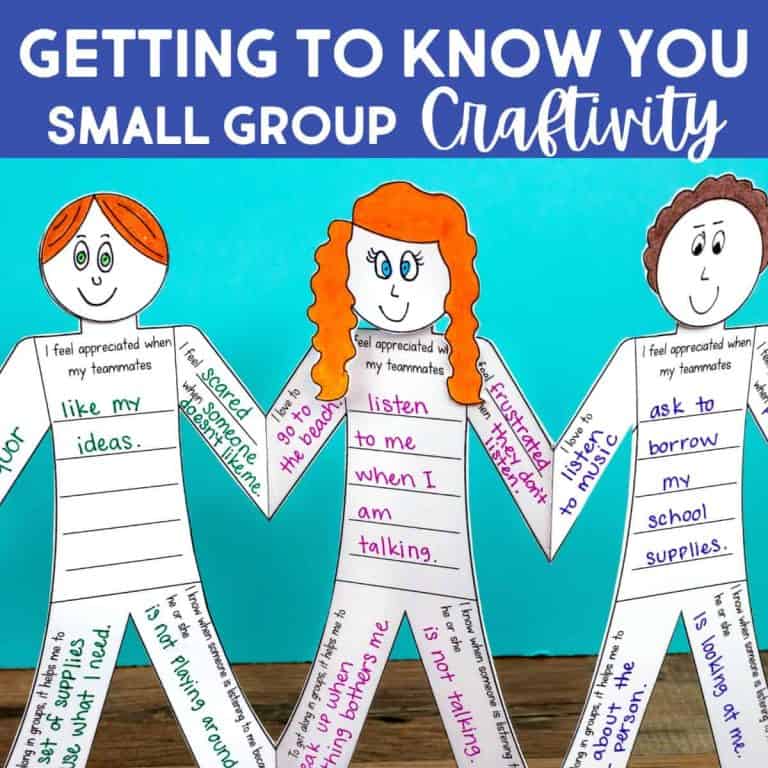 Building Classroom Community - BTS Anchor Charts