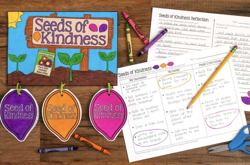 Seeds of Kindness Craftivity