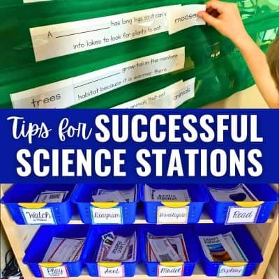 Free Science Sorting Activity for 2nd, 3rd, 4th and 5th Grades