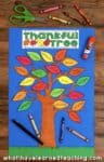 Thankful Tree - Thanksgiving Craftivity - November Craft