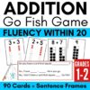 Addition Go Fish Game