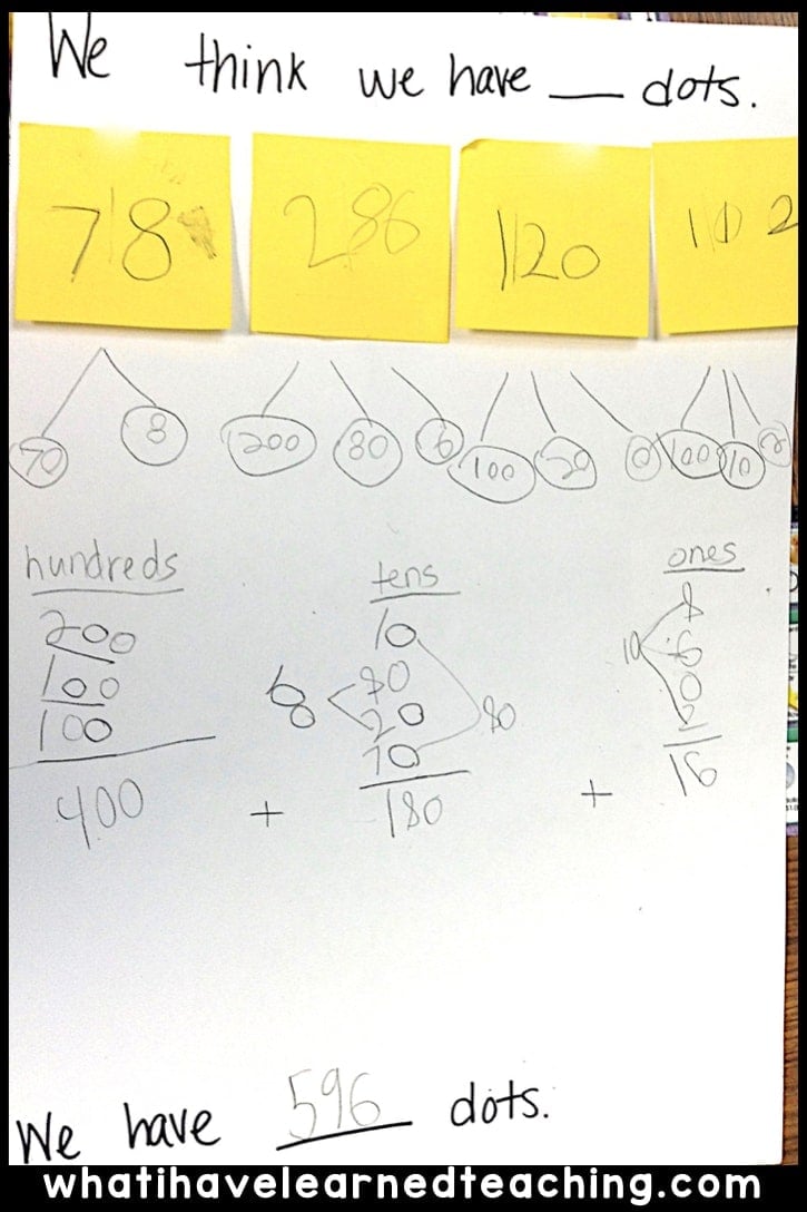 Three-Digit Addition Activity - Math Art Activity for Fall